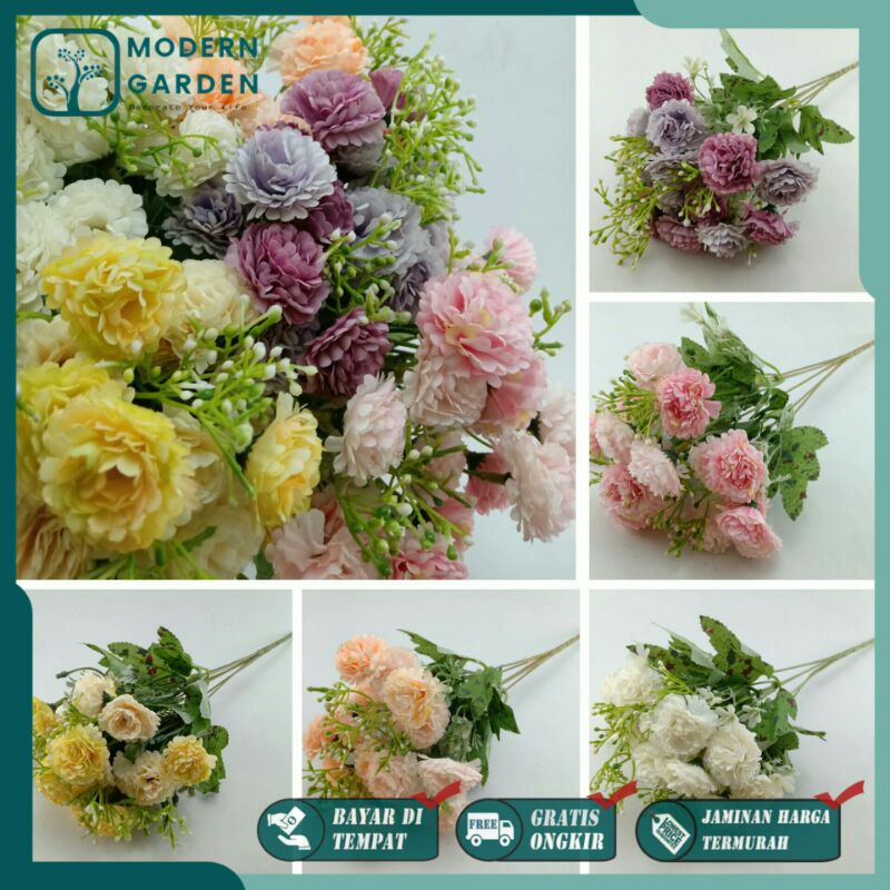 Jual Bunga Carnation Dekorasi BT9056 Bahan Plastik Untuk Hias Acara ...