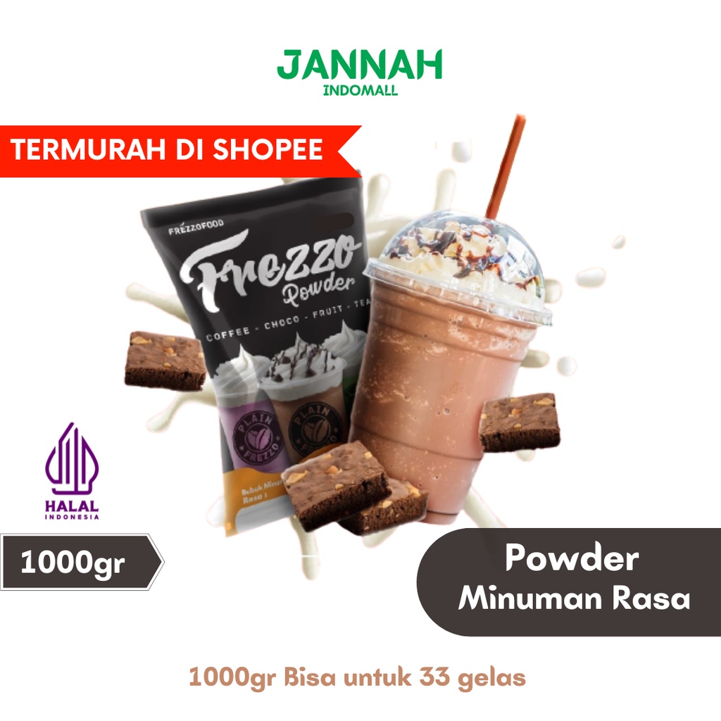 Jual Frezzo Powder 1000 gr Bubuk Minuman Rasa Premium / Bubuk Minuman ...