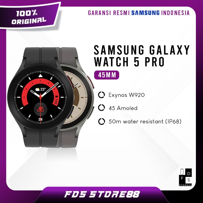 Jual Samsung Galaxy Watch 5 Pro 45mm 45 mm Garansi Resmi SEIN | Shopee ...