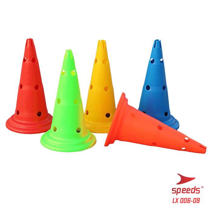 Jual Cone Cones Kerucut Trafic Lubang Base Tiang Latihan Bola 50cm 006 ...