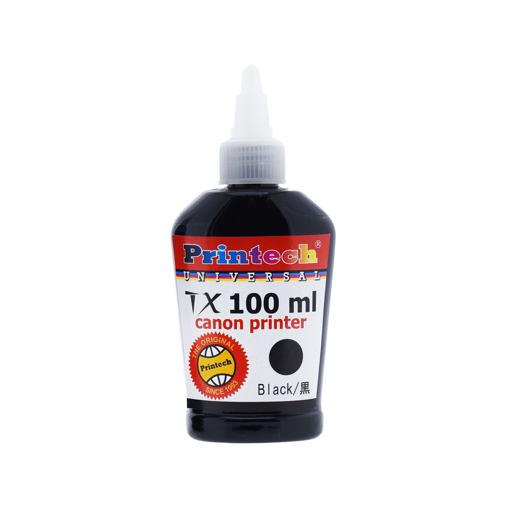 PRINTECH TX Ink / Tinta Printer Canon Black / Hitam 100 ML - 01068 ...