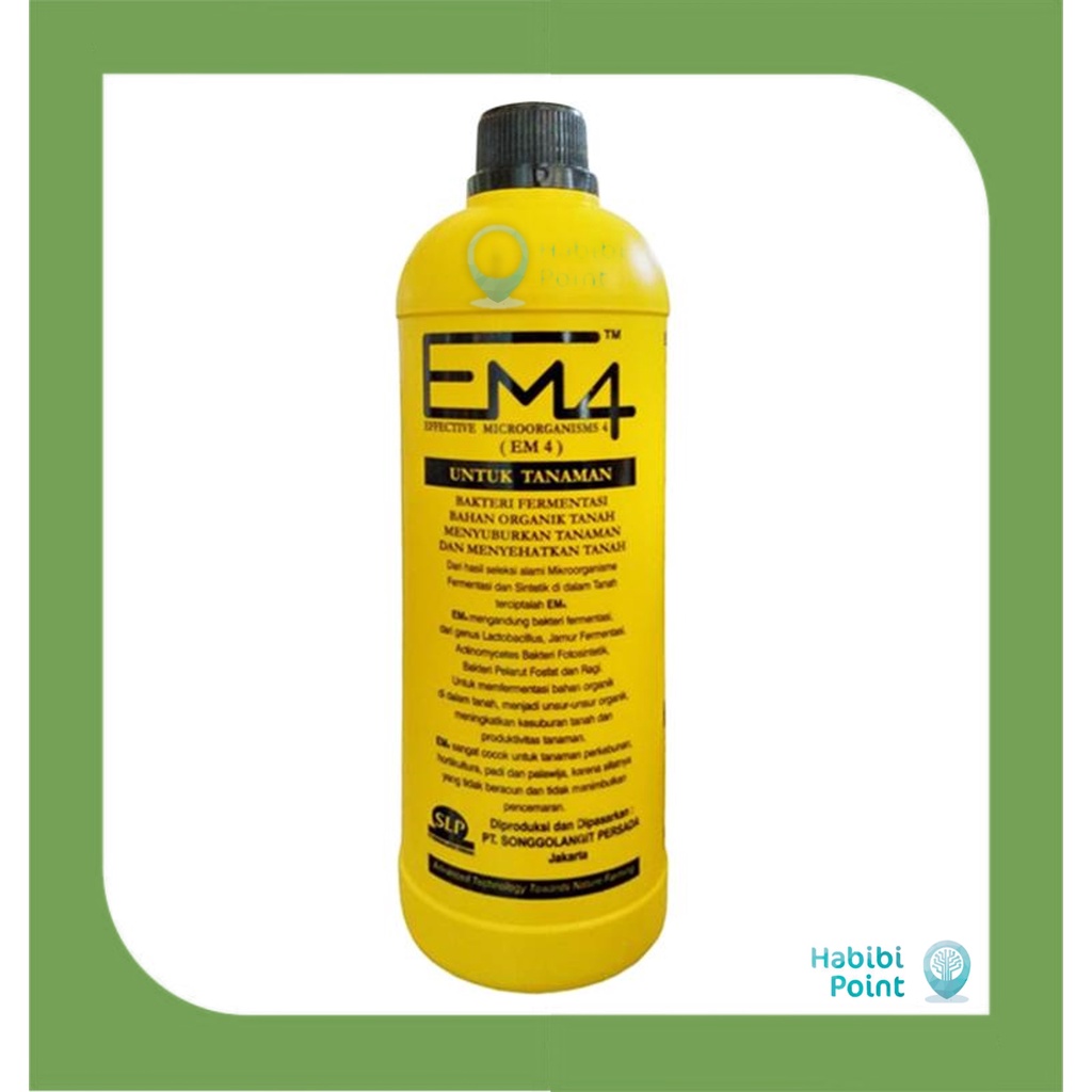 Jual Pupuk Organik EM4 Pertanian - Penyubur tanaman - 1 Liter EM 4 Cair ...