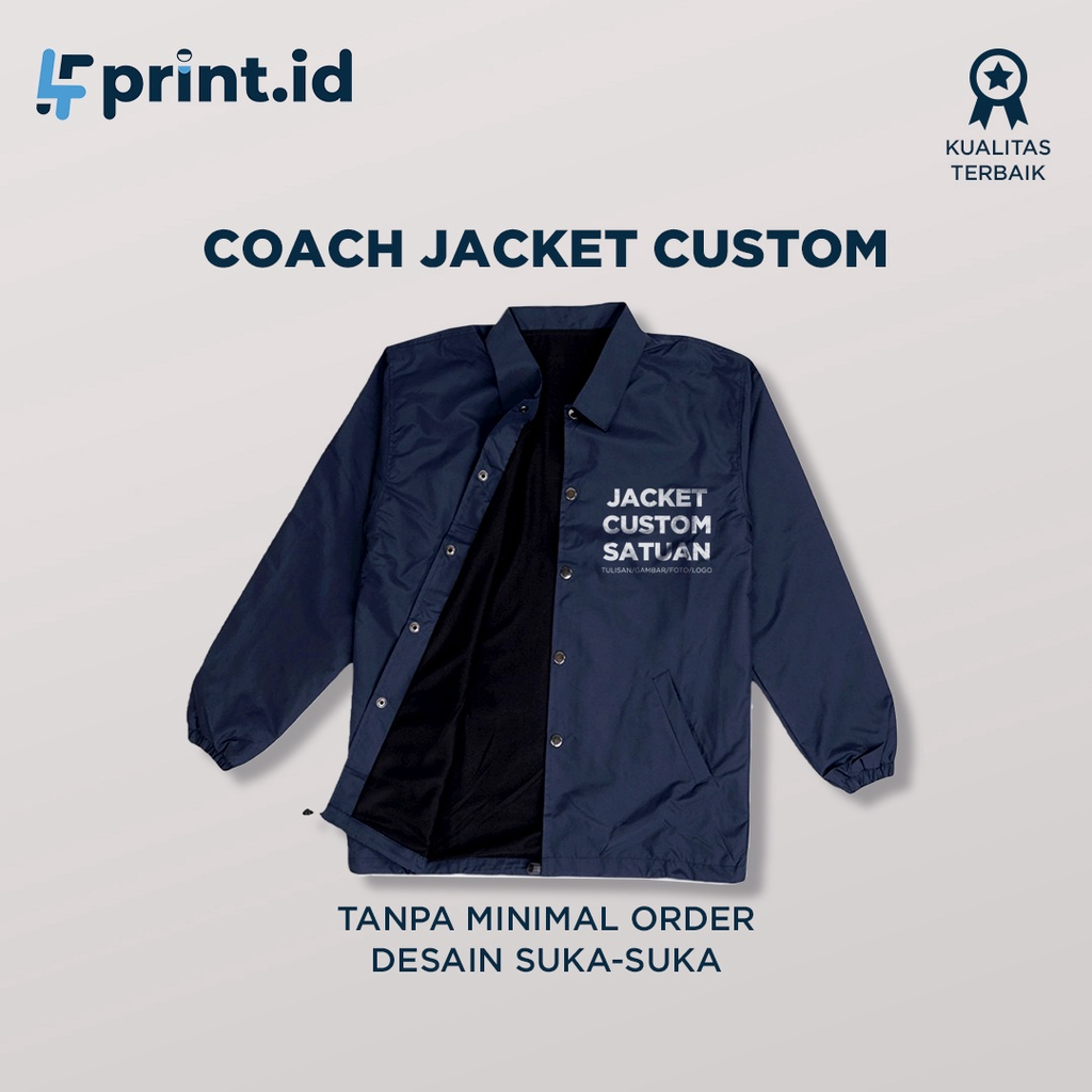 Jual JAKET COACH CUSTOM SATUAN | JACKET PREMIUM PARASUT SABLON | JAKET ... Jual JAKET COACH CUSTOM SATUAN | JACKET PREMIUM PARASUT SABLON | JAKET ...