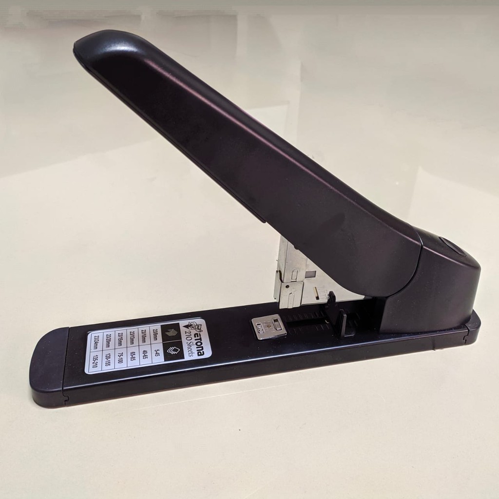 Jual Stapler Jilid - Staples Jilid Etona Heavy Duty 210 - Alat staples ...