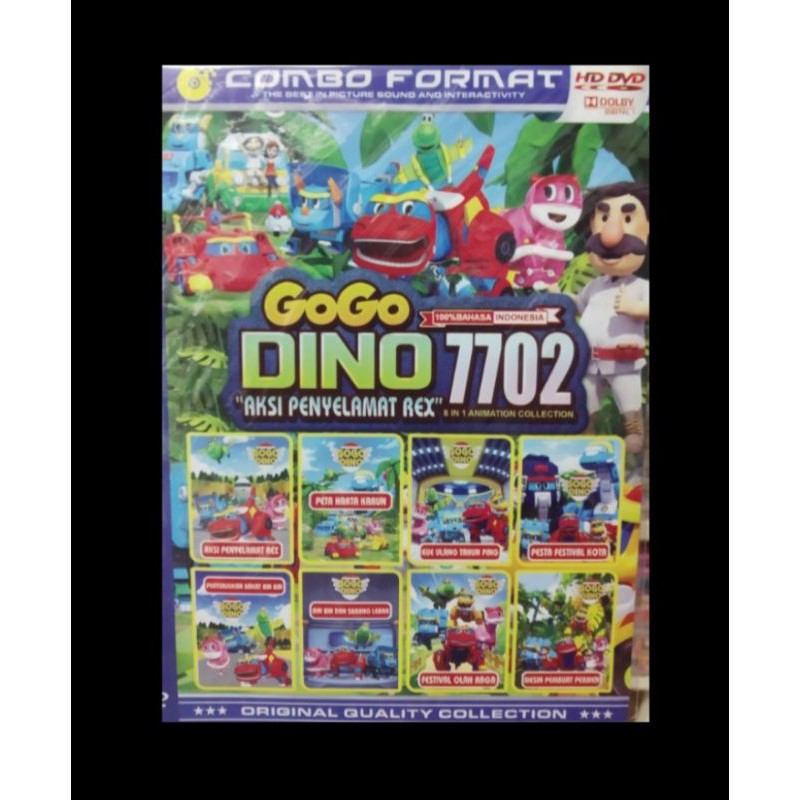 Jual Dvd GOGO DINO 7702 (aksi penyelamat rek) | Shopee Indonesia