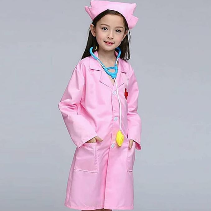 Jual Update - kostum profesi dokter pink Pink Doctor costume toddler ...