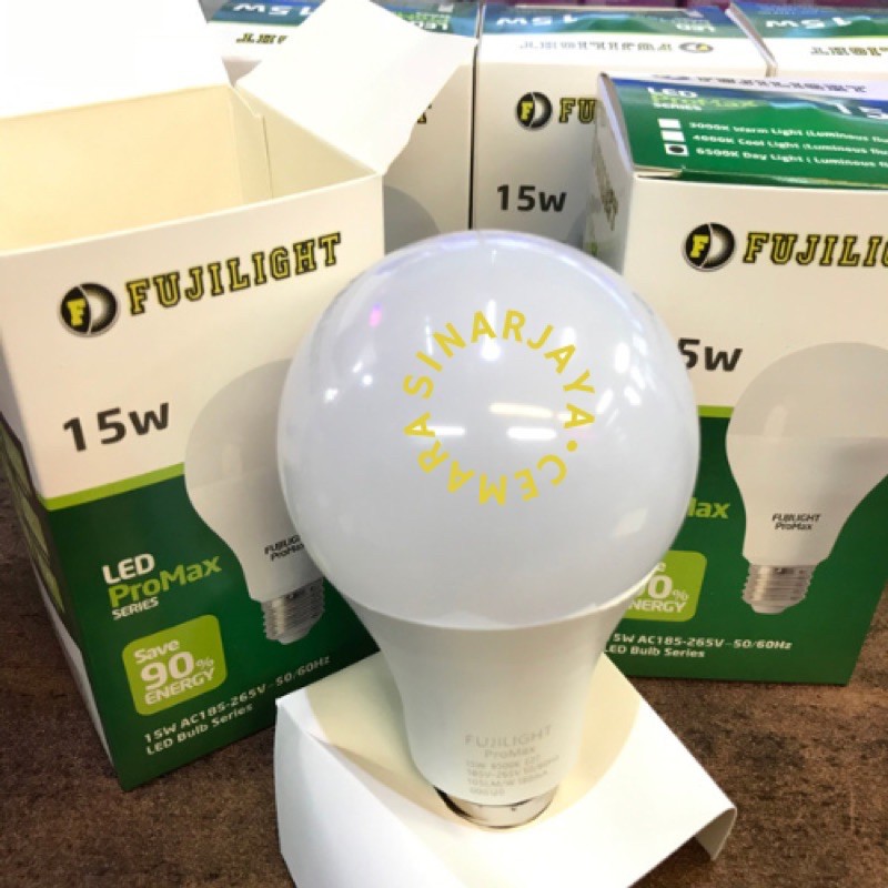 Jual BOLA LAMPU LED 15 watt FUJILIGHT PROMAX LED BULB 15 watt FUJILIGHT ...