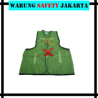 Jual ROMPI PROYEK HIJAU / Rompi Jala Safety Eco Gosave / SAFETY VEST ...