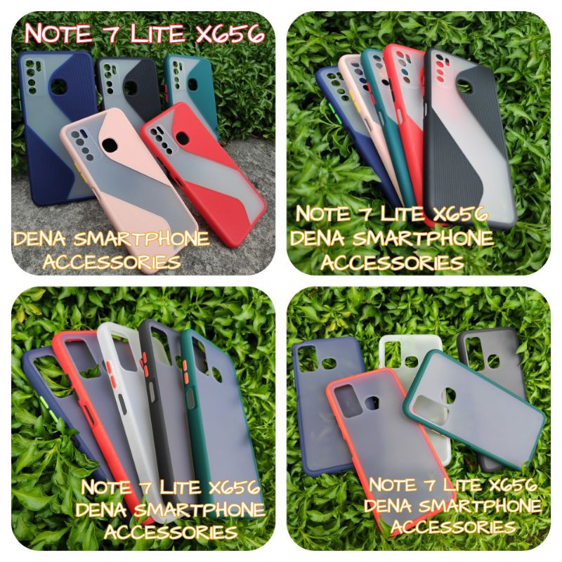 Soft Case Infinix NOTE 7 Lite X656 My Choice Camera Protection | Shopee ...