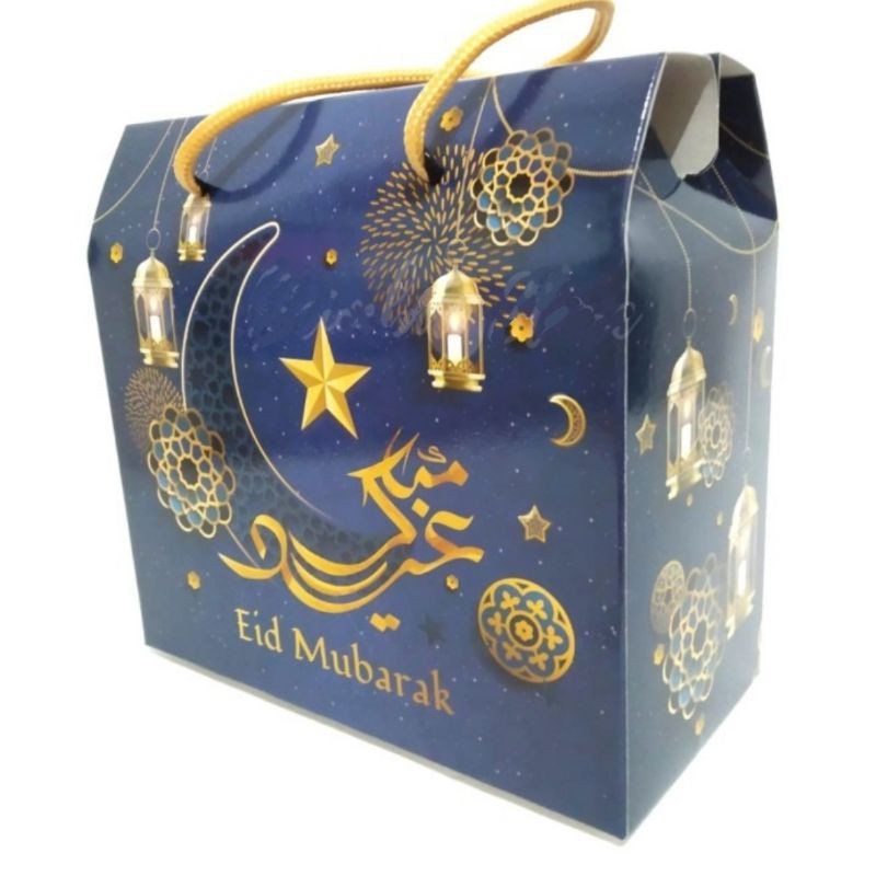 paper bag lebaran - box kue lebaran - box hampers - kotak kue lebaran ...