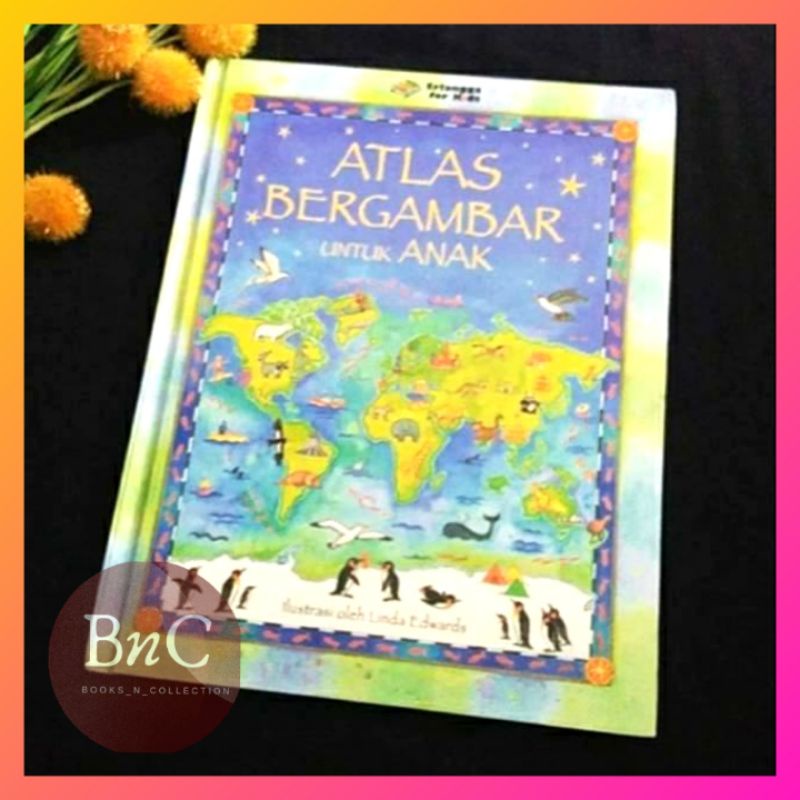 Jual Buku atlas bergambar untuk anak dari erlangga for kids | Shopee ...