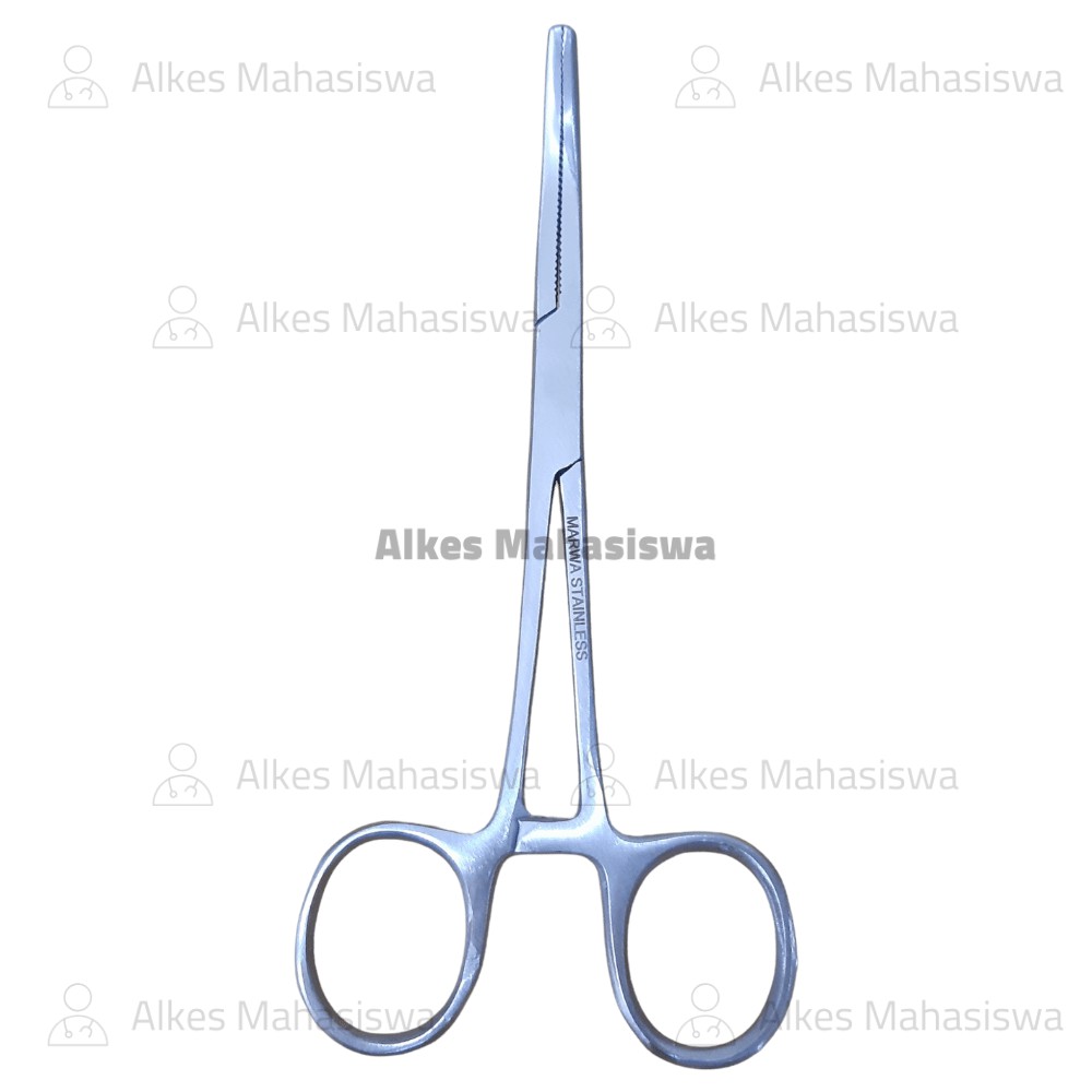 Jual Klem Arteri Klem Pean Klem HAEMOSTATIC Bengkok SS 14cm Marwa ...