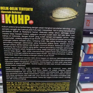 Jual Delik Delik Tertentu di dalam KUHP, Andi Hamzah | Shopee Indonesia