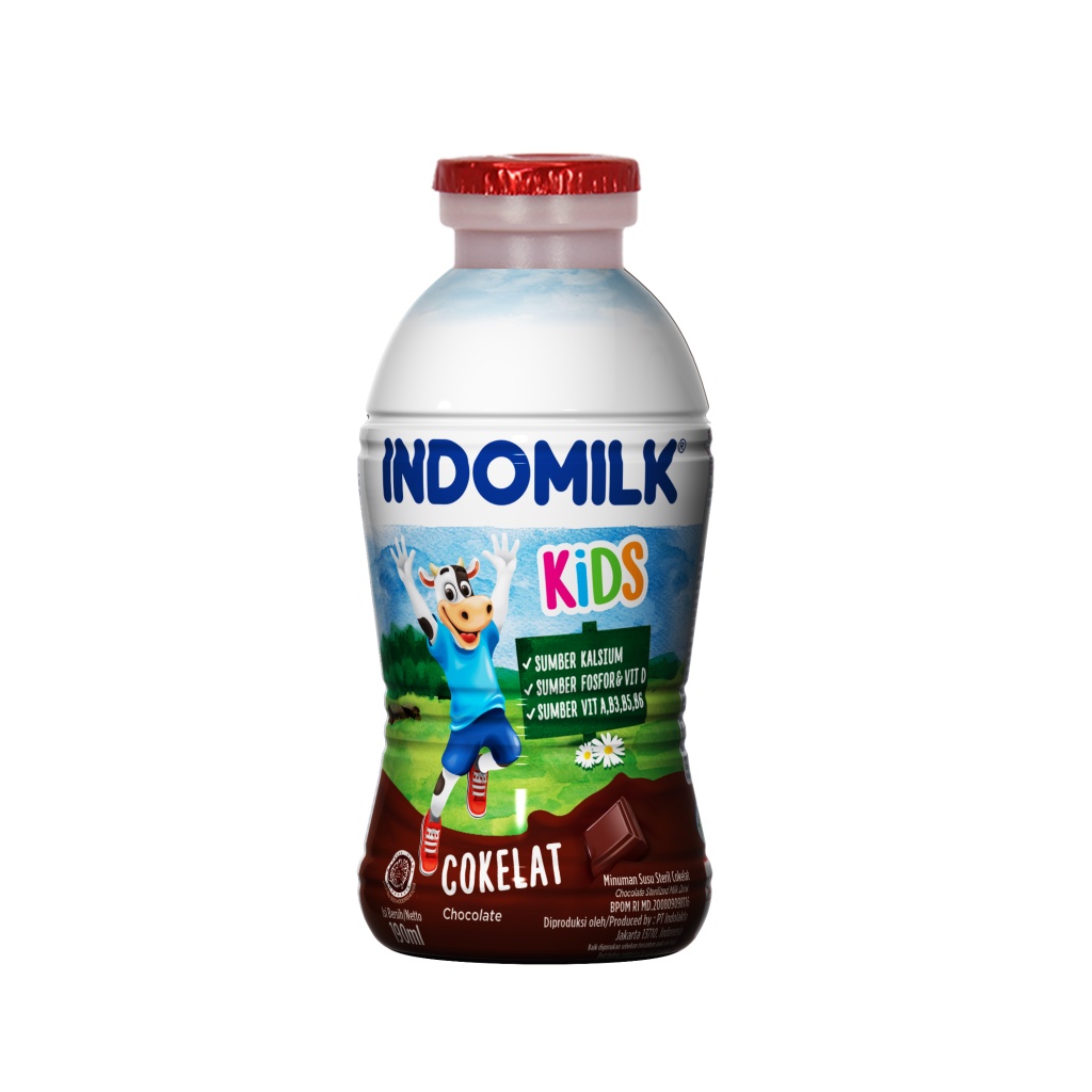 Jual Indomilk Coklat Botol 190 ml | Shopee Indonesia