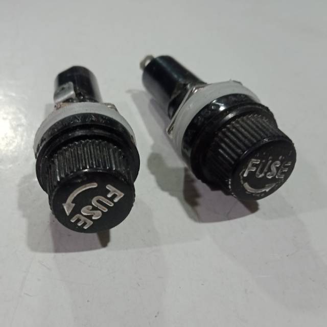Jual Rumah sekering sekring fuse box fuse holder tabung 2cm dan 3cm ...