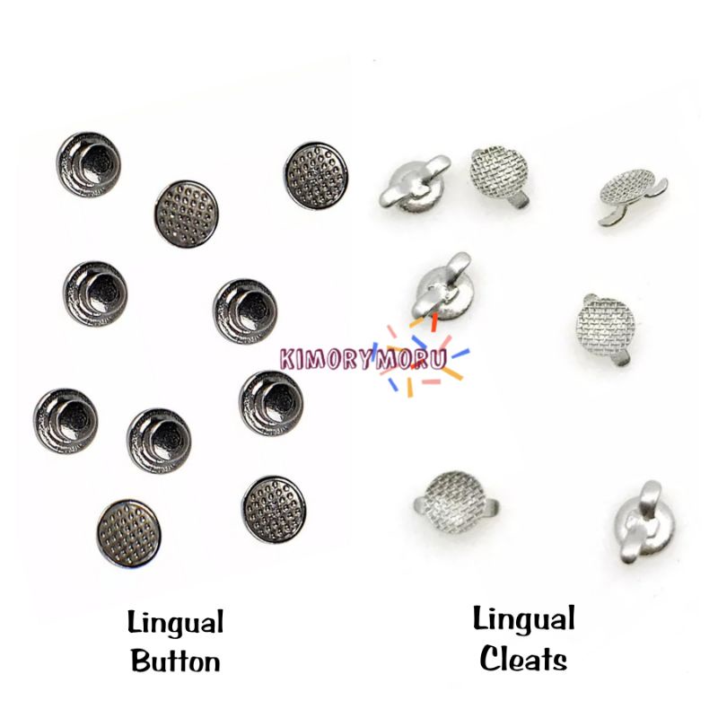 Jual KimoryMoru // dental ortho lingual button / lingual cleats ...