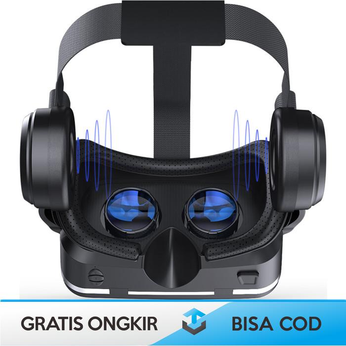 Jual VIRTUAL REALITY BOX VR 3D ORIGINAL SHINECON 6.0 WITH HEADPHONE 7 INCH | Shopee Indonesia