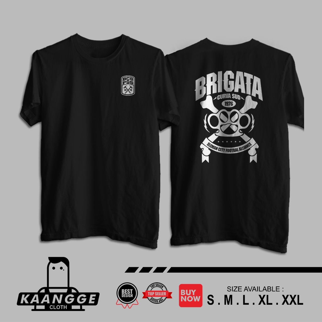 Jual Kaos Ultras Brigata Curva Sud BCS PSS SLEMAN 1976 Baju Sport ...