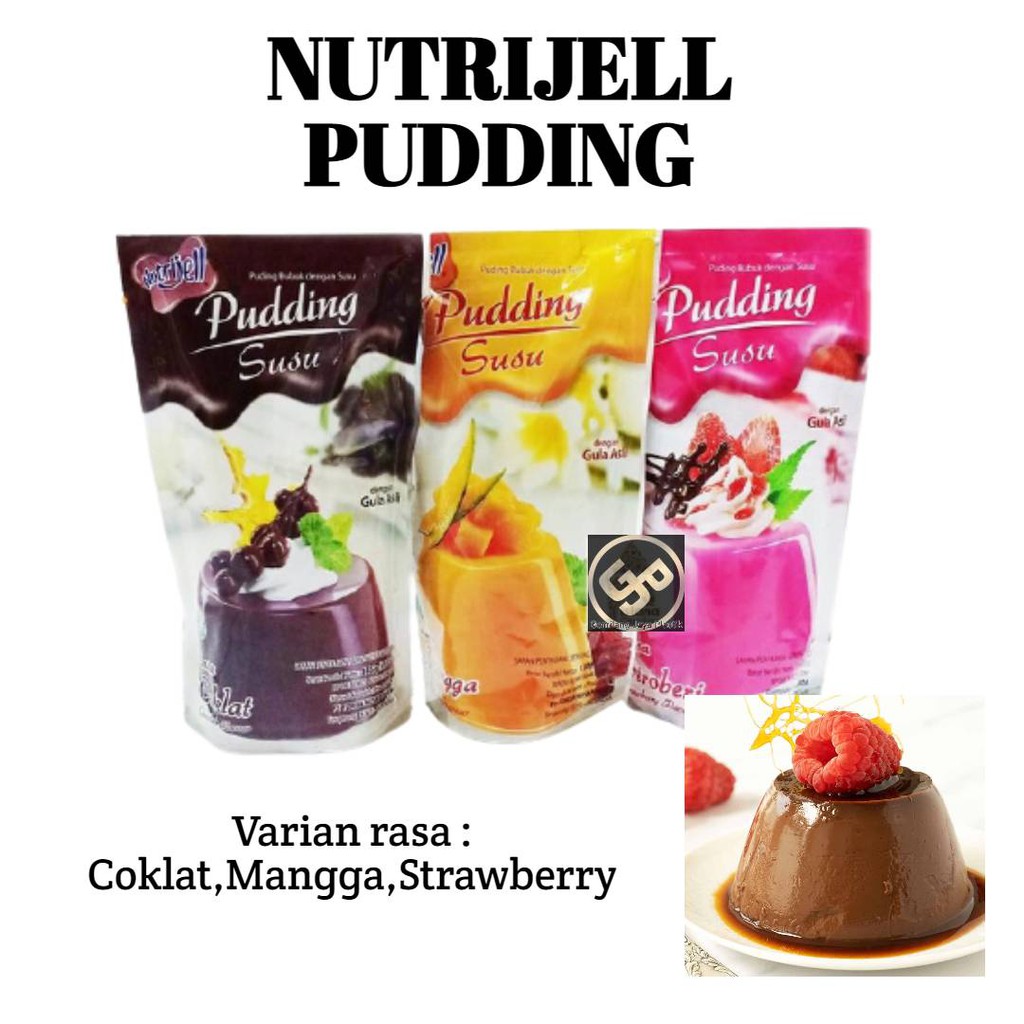 Jual NUTRIJELL PUDING / Nutrijell Pudding Susu Rasa Buah / Nutrijell ...