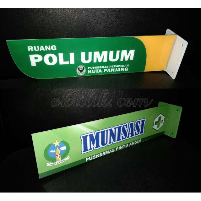 Jual Papan nama ruang tempel (model T) Indonesia|Shopee Indonesia