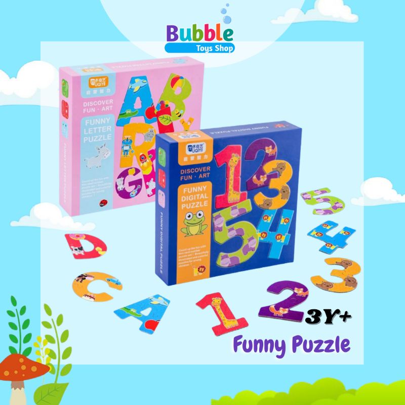 Jual Puzzle Huruf Abjad Angka Mainan Edukasi Anak 3 4 5 Tahun Paud Tk ...
