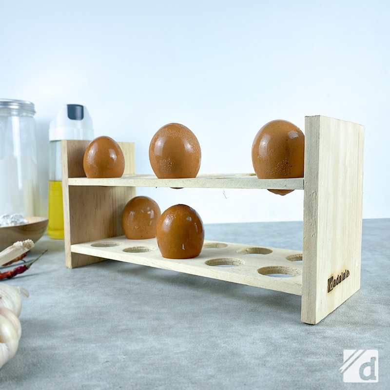 Jual DADALALA Rak Telur 2 Tingkat Isi 20 Butir / Tempat Telor Ayam ...