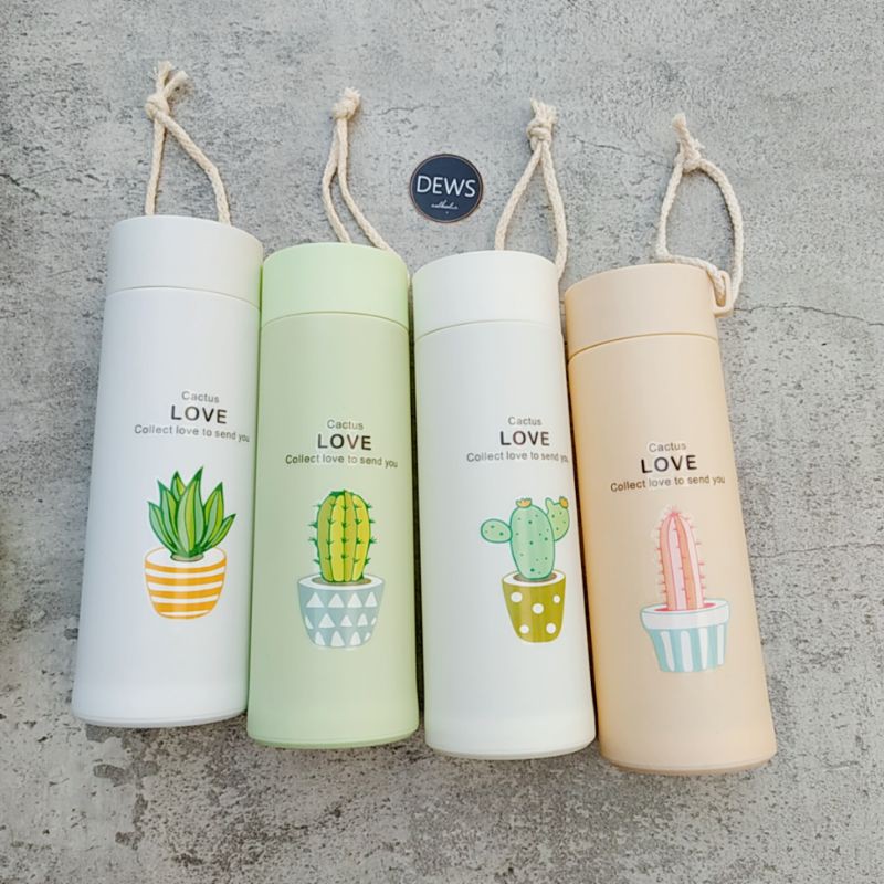 Dews authentic Botol minum aesthetic korean A | Shopee Indonesia