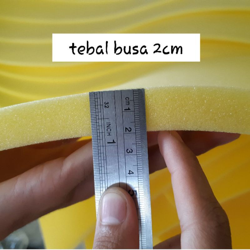 Jual BUSA KUNING merk ROYAL ukuran 160x100cm tebal 2cm (HANYA BUSA ...