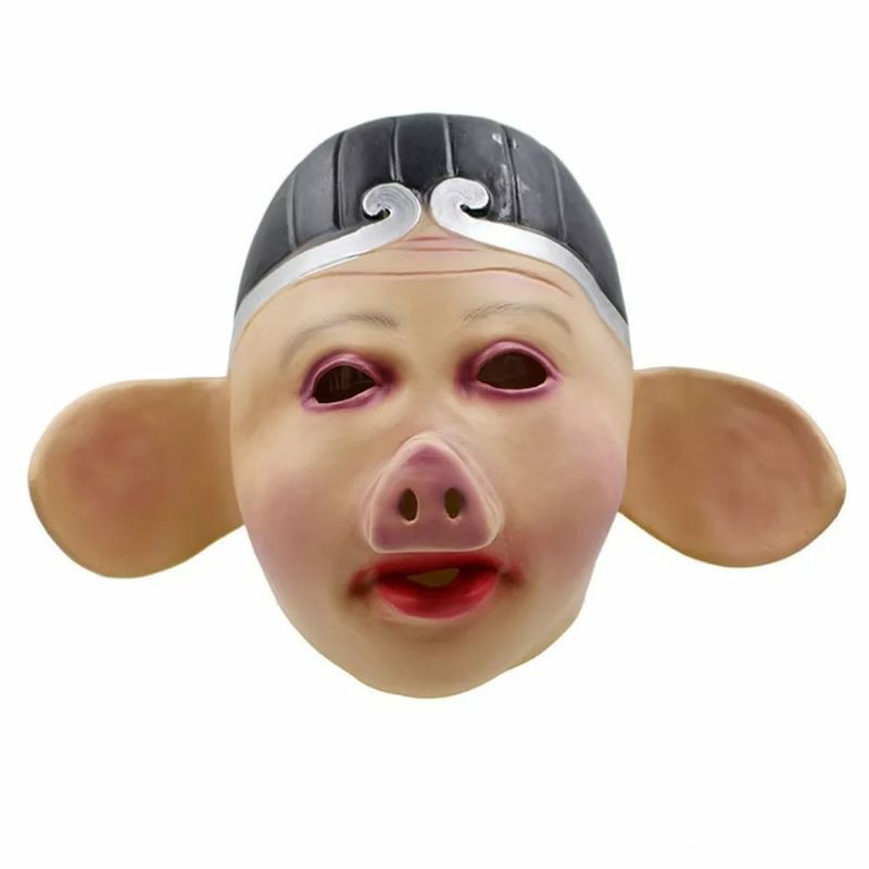 Jual Topeng Babi Cu Pat Kai Lucu Derita Cinta Tak Pernah Berakhir ...