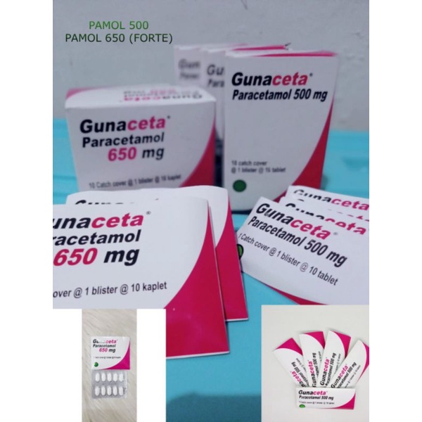 Jual gunaceta Paracetamol 500 perbox | Shopee Indonesia