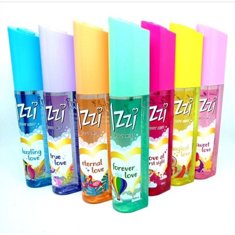 Jual Izzi Body Mist 100ml/ Parfum segar | Shopee Indonesia
