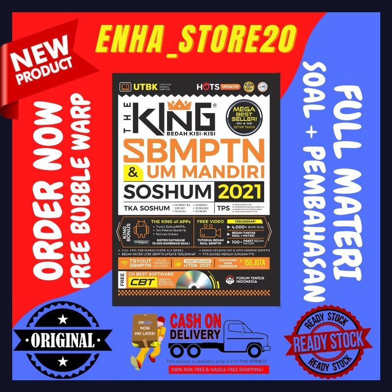 Harga tps 2021 dan buku soshum the king Terbaru Nov 2024 |BigGo Indonesia