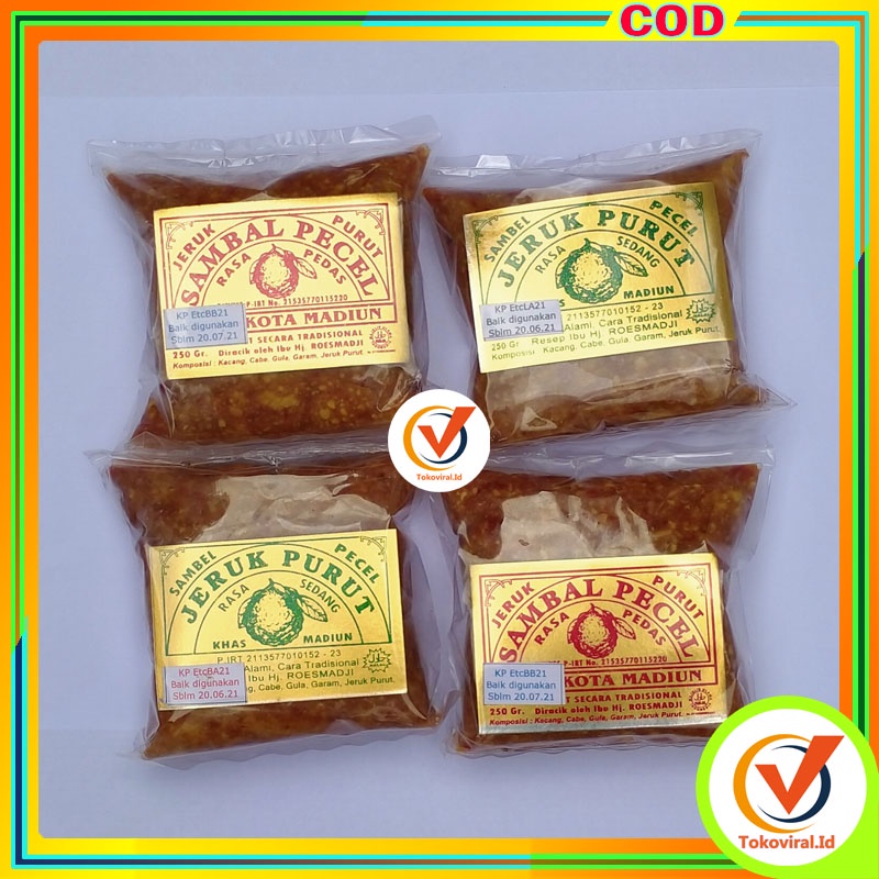 Jual Sambal Pecel Jeruk Purut Khas Madiun / Bumbu Pecel Madiun / Sambel ... Jual Sambal Pecel Jeruk Purut Khas Madiun / Bumbu Pecel Madiun / Sambel ...