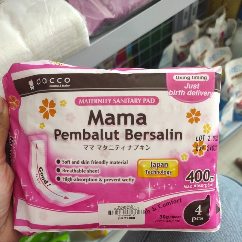 Jual Mama Pad Maternity Sanitary/Pembalut Bersalin | Shopee Indonesia
