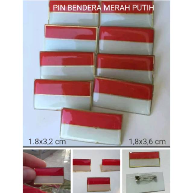 Jual PIN BENDERA MERAH PUTIH | Shopee Indonesia