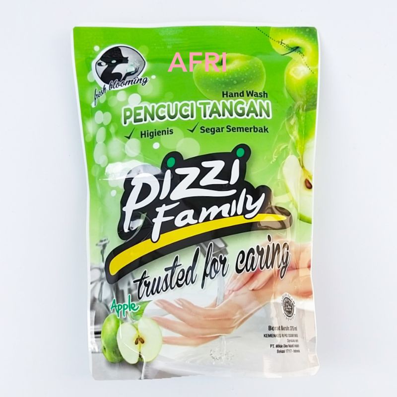 Jual Pizzi Handsoap Family Apple Sabun Pencuci Tangan 375ml | Shopee ...