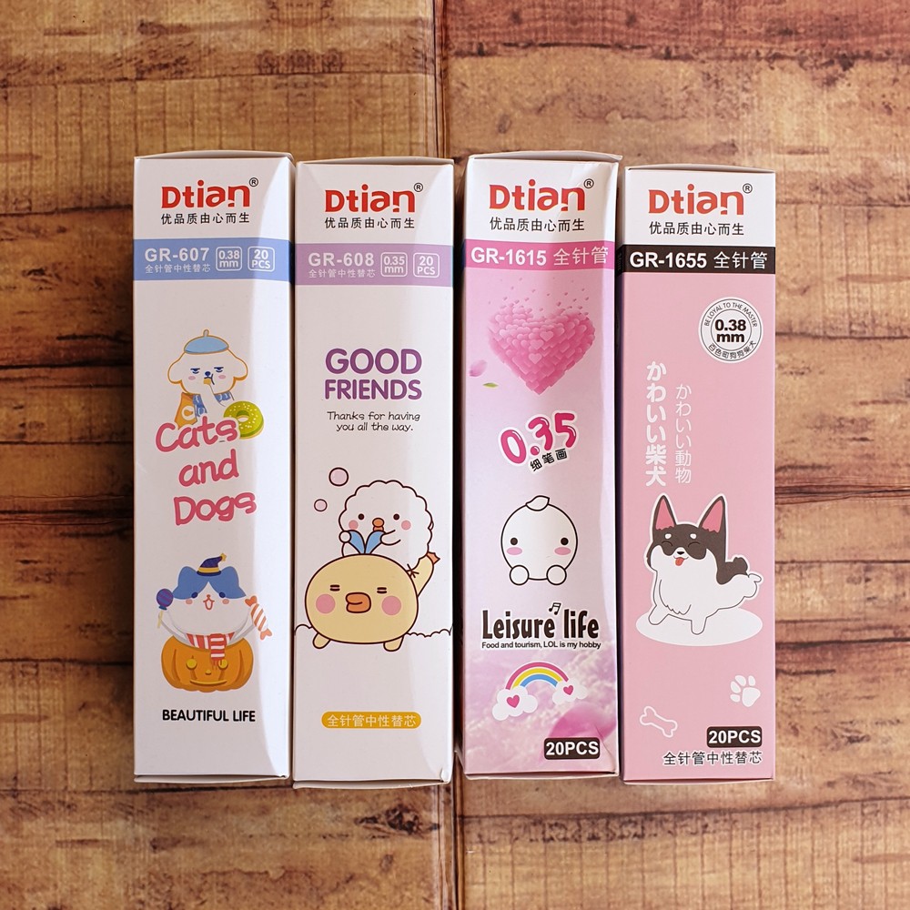 Isi Ballpoint Gel 1pak isi 20pcs - Isi Gellpen - Refill Gellpen Dtian 0 ...