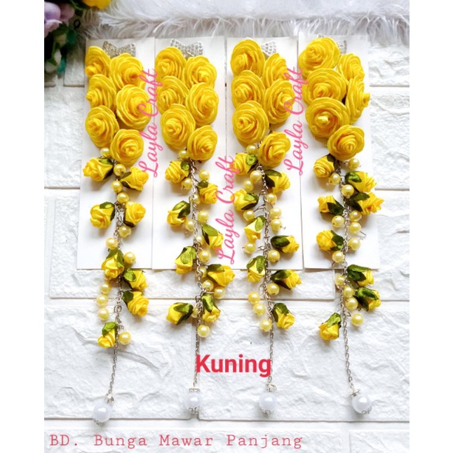 Jual Bros Bunga Mawar Panjang ( Kuning ) | Shopee Indonesia