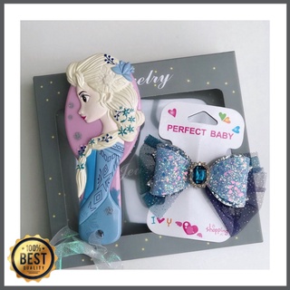 Jual Sisir Anak Karakter Princess Disney karet rambut. Frozen Mermaid ...