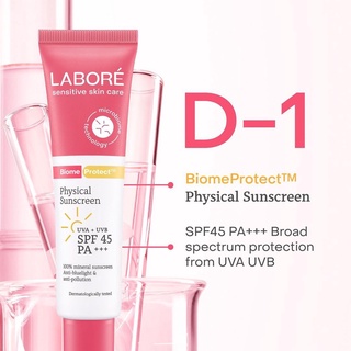 Jual LABORE Sensitive Skin Care BiomeProtect Physical Sunscreen SPF 45 ...