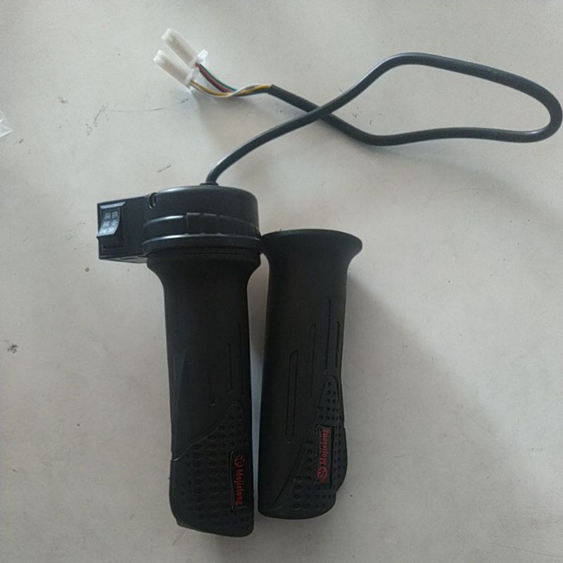 Jual Throttle grip GAS HANDLE 3 SPEED-Spare Part Sepeda Listrik - Hitam ...