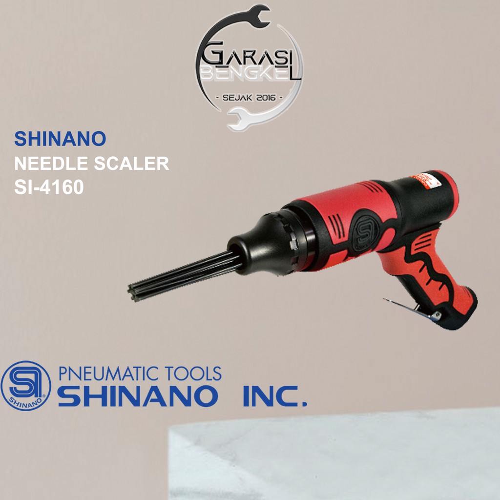 Jual Shinano Needle Scaler Chipping Gun SI-4160 | Shopee Indonesia