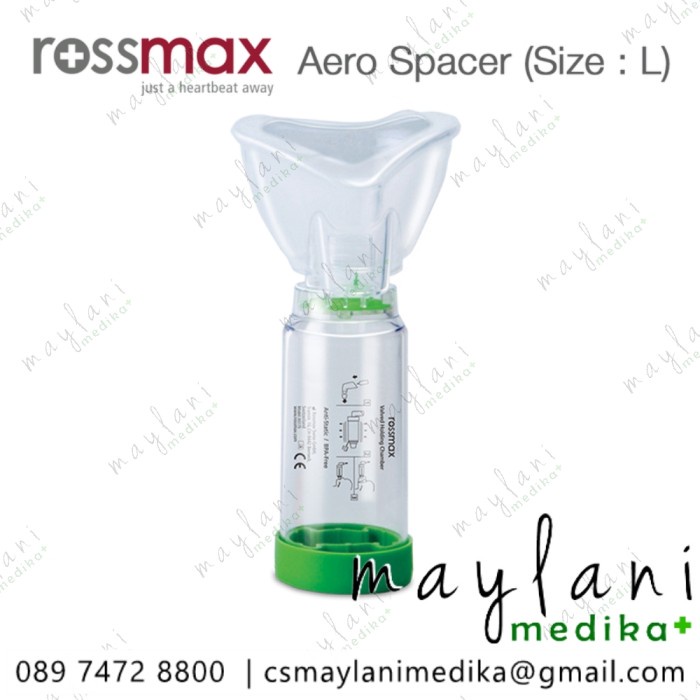Jual ROSSMAX AEROSPACER AEROCHAMBER DEWASA SIZE L / ALAT INHALASI ...