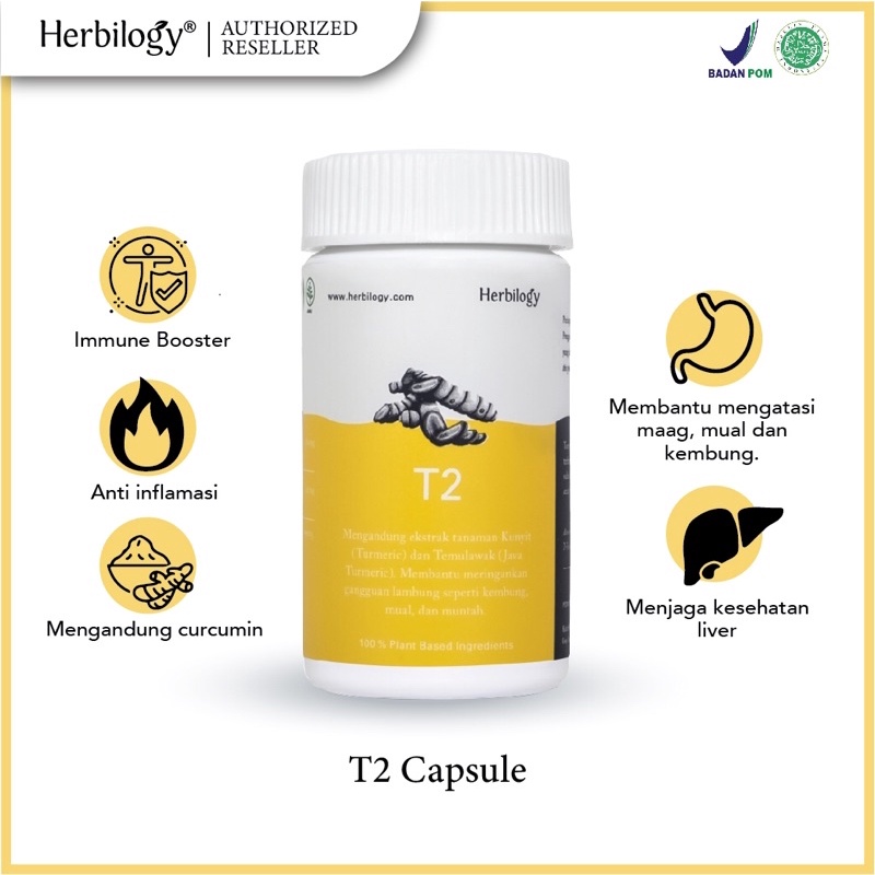 Jual Herbilogy T2 ( Turmeric/kunyit dan Java Turmeric/Temulawak ...