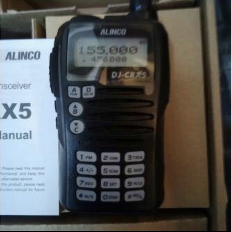 Jual HT Alinco dualband DJ-CRX5 CRX 5 | Shopee Indonesia