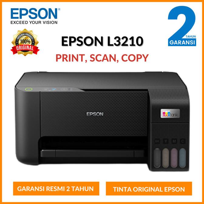 Jual Epson Printer L3210 All in One - Print/Scan/Copy - Pengganti L3110 | Shopee Indonesia