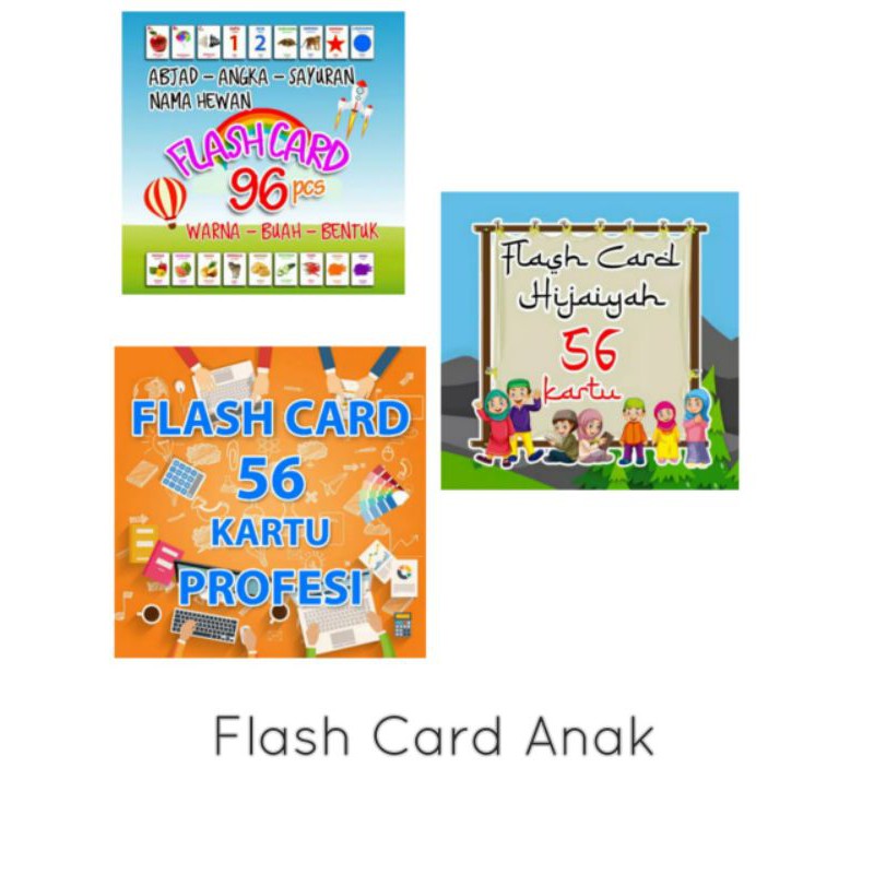 Jual Flash Card Anak/Mainan Edukasi Flash Card/Kartu Belajar Anak Hewan ...