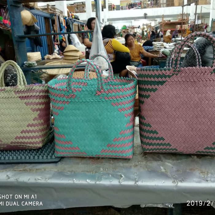 Tas belanja shoping shopping bag Krendeng Tas pasar Tas sayur ...