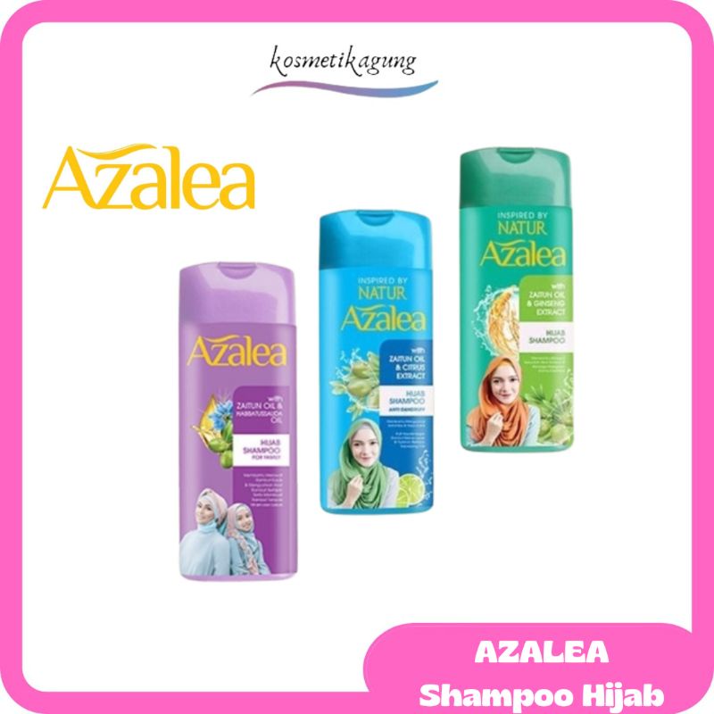 Jual AZALEA by Natur Hijab Shampoo 180 ml | Shopee Indonesia