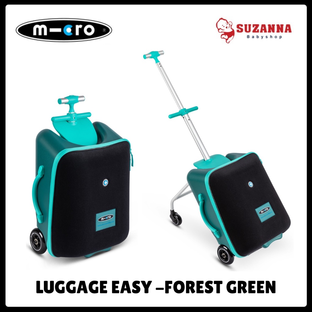 Jual Micro Luggage Eazy Forest Green Koper Anak | Shopee Indonesia